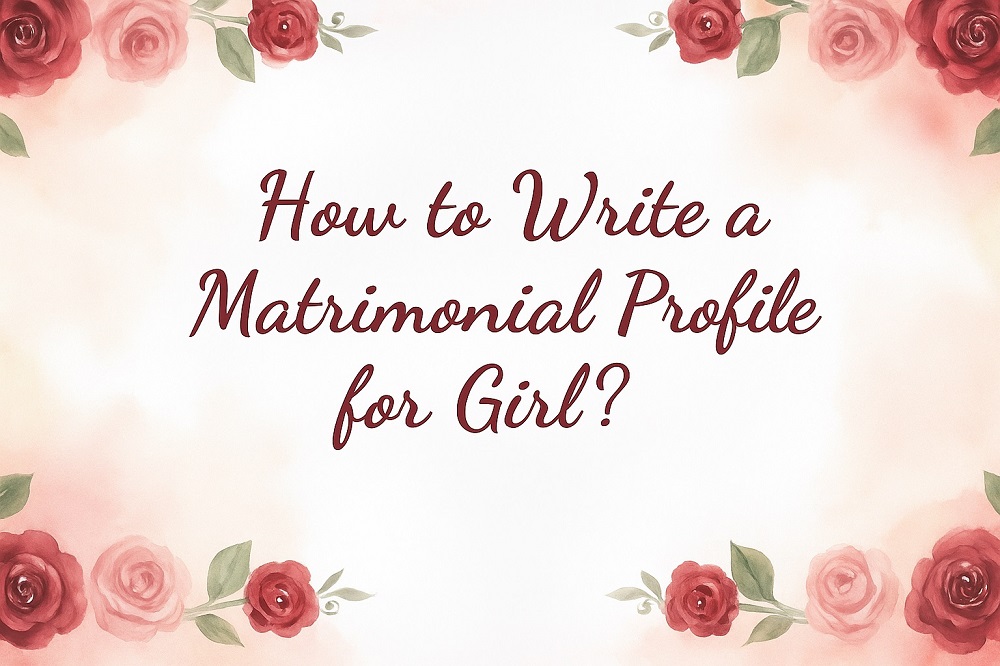 How to Write a Matrimonial Profile for Girl | Complete Guide ...